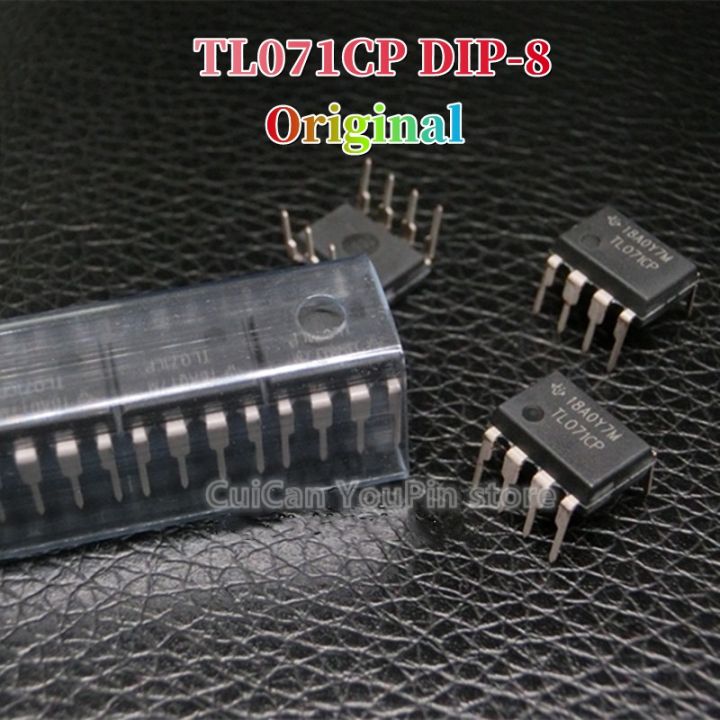 ชิปไอซี TL071CP เจเฟทไดป-8 TL071C ชิปเครื่องขยายเสียงปฏิบัติการเจเฟทของ ...