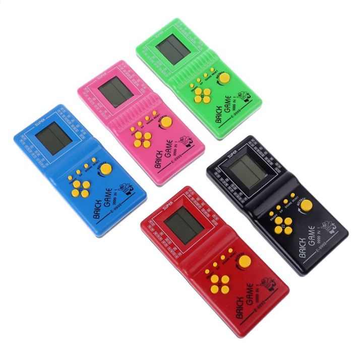 LCD Game Electronic Vintage Classic Brick Handheld Arcade Pocket Toys ...