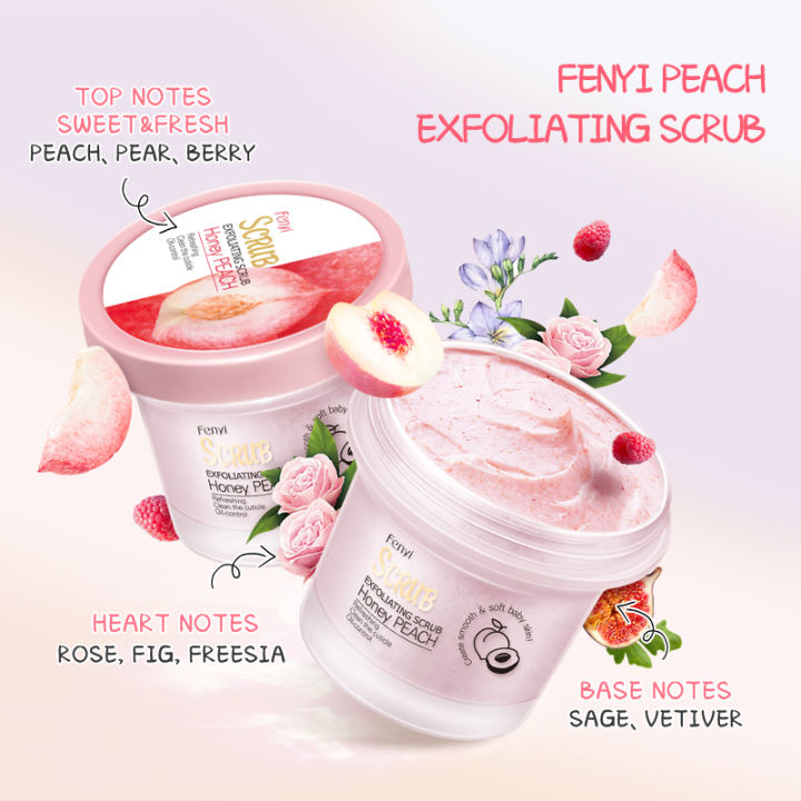 Fenyi Honey Peach Body Scrub | Lazada PH