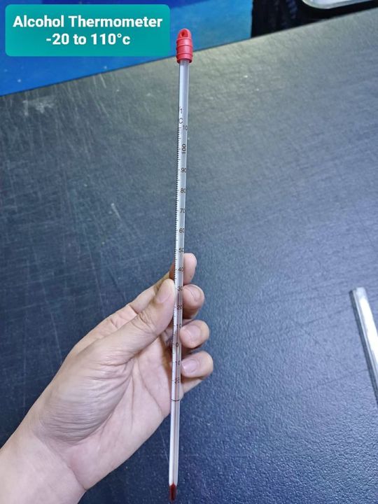 ALCOHOL THERMOMETER -20 TO 110 C | Lazada PH