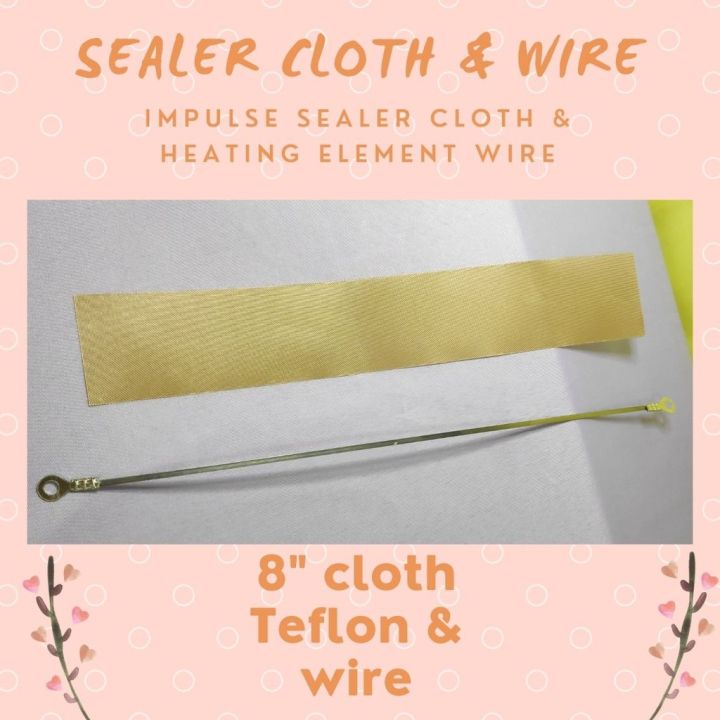 Sealer Cloth and Filament Wire - Impulse Sealer Cloth Heating Element ...