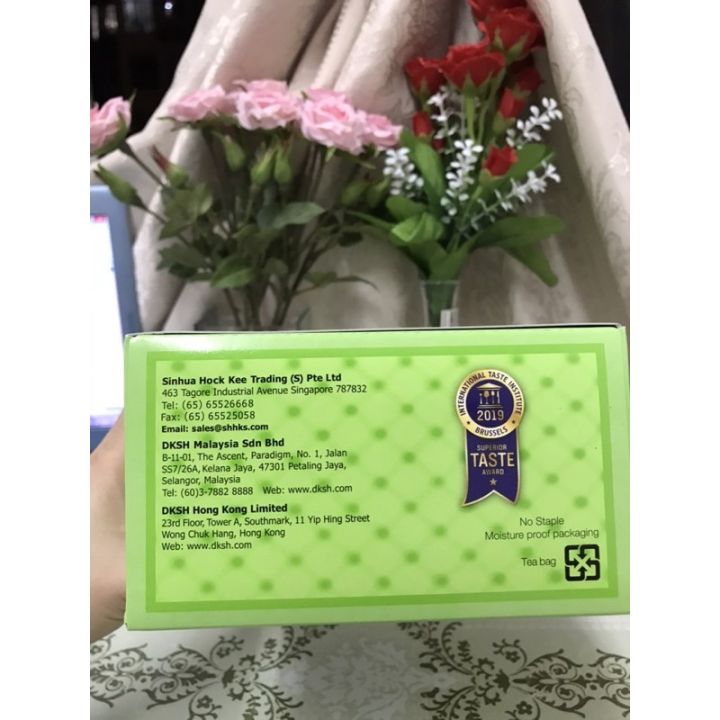 OSK 100% Japanese Green Tea Leaves 50 Individually Wrapped Tea Bags x 2g (100g) Bought in ...