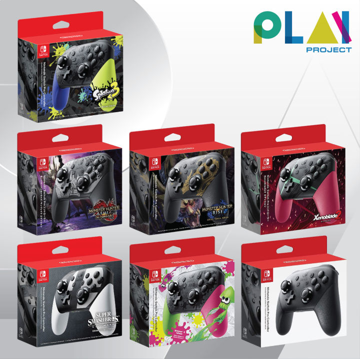 จอย Pro Controller [ของแท้] [มือ1] [จอยโปร] [Pro Controller] [Nintendo ...