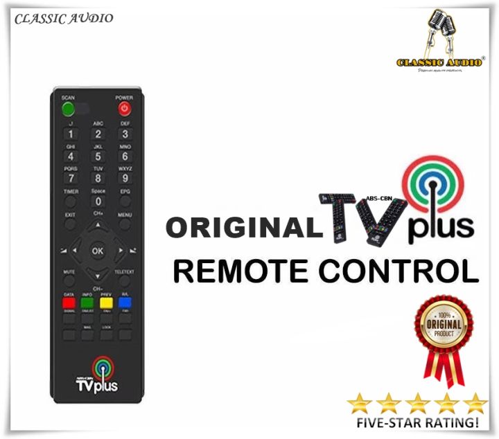 ORIGINAL Remote Control FOR TVPLUS ABS-CBN| TV Plus Remote Control High ...