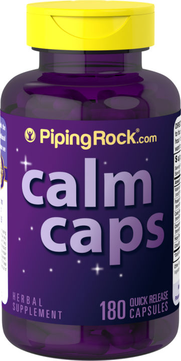 Pipingrock Calm Caps, 180 Capsules | Lazada PH