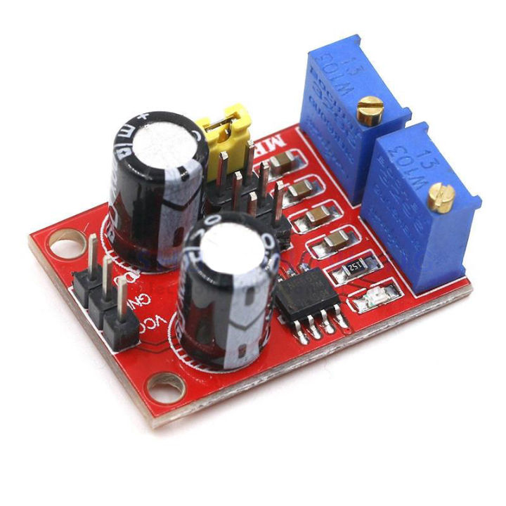 NE555 pulse frequency adjustable duty cycle square wave module ...