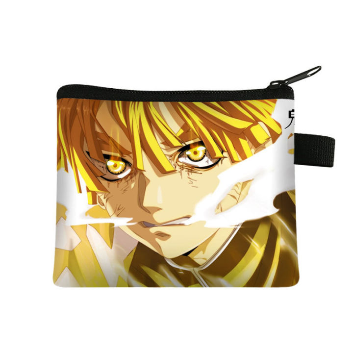 Demon Slayer Anime Canvas Zipper Pouch & Coin Purse | Lazada PH