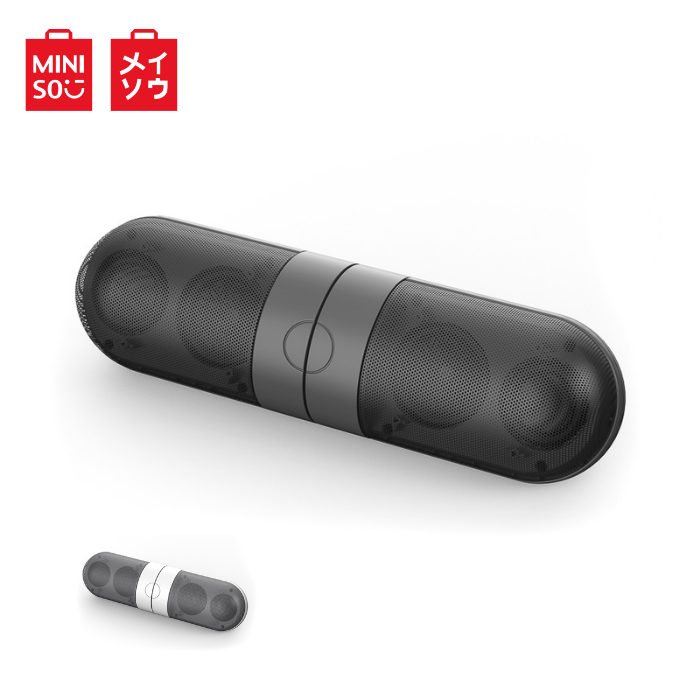 Miniso TWS Capsule Wireless Speakers Model BS 7281 White and Black ...