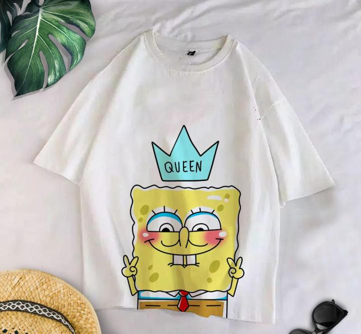BYREY / SPONGEBOB QUEEN / ATASAN PREMIUM / KAOS WANITA / BAJU CEWEK ...