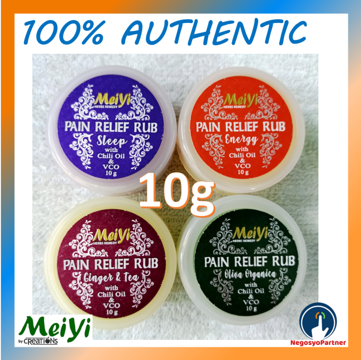 Meiyi Pain Relief Rub (10g) | Lazada PH