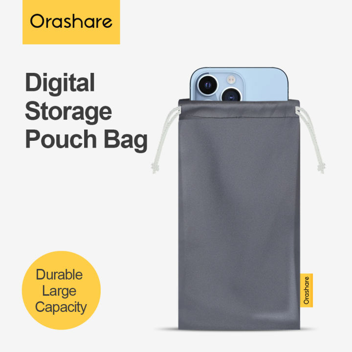 Orashare Digital Storage Pouch Bag for Power Bank Mobile Phone Cable ...