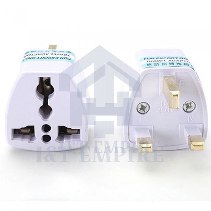 I&T EMPIRE_Universal 3 Pin Plug Adaptor 2 Pin US EU CHINA Multi Pin To ...