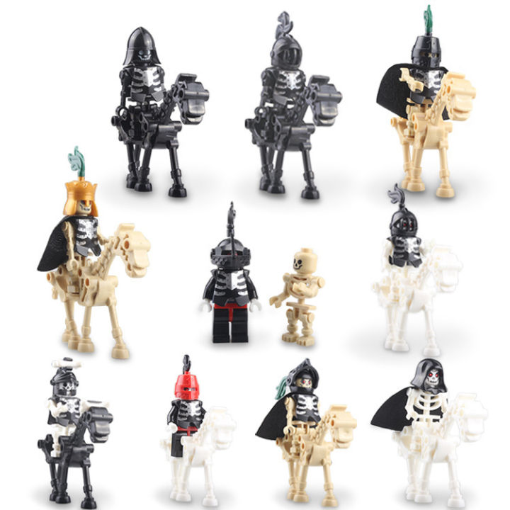 บล็อกตัวต่ออัศวินยุคกลาง อัศวินเซนทอร์ อัศวินกระดูก medieval knight ...