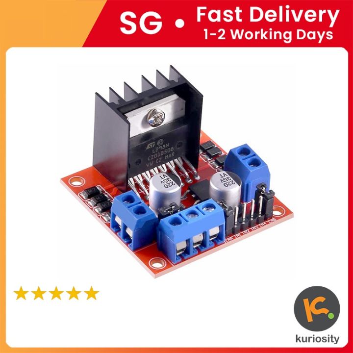 Motor Driver Dual H Bridge L298N | Lazada Singapore