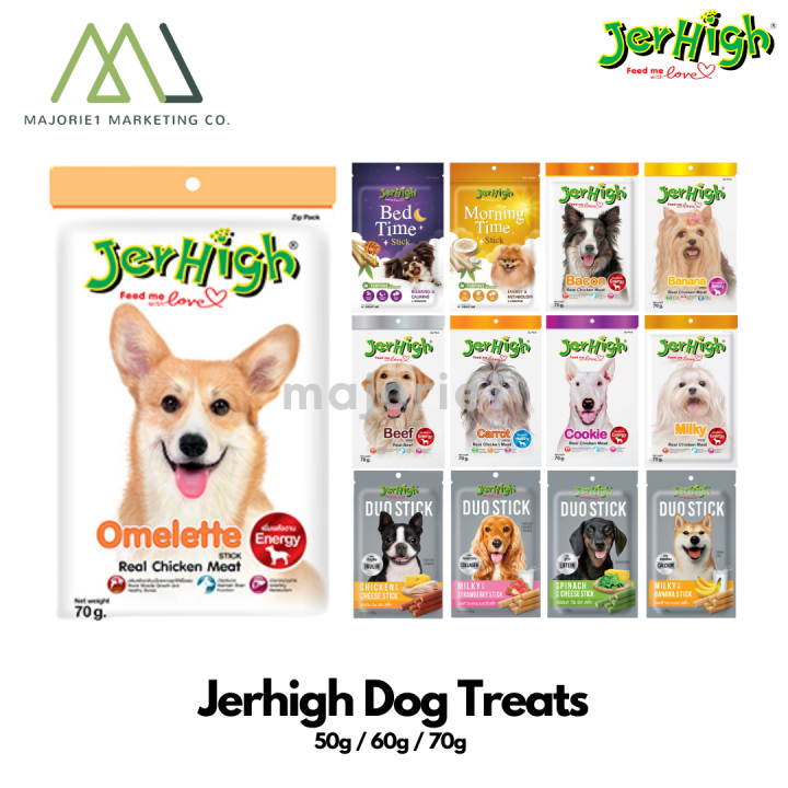 Jerhigh Dog Treats / Jerhigh Duo Stick Dog Treats 50g / 60g / 70g ...