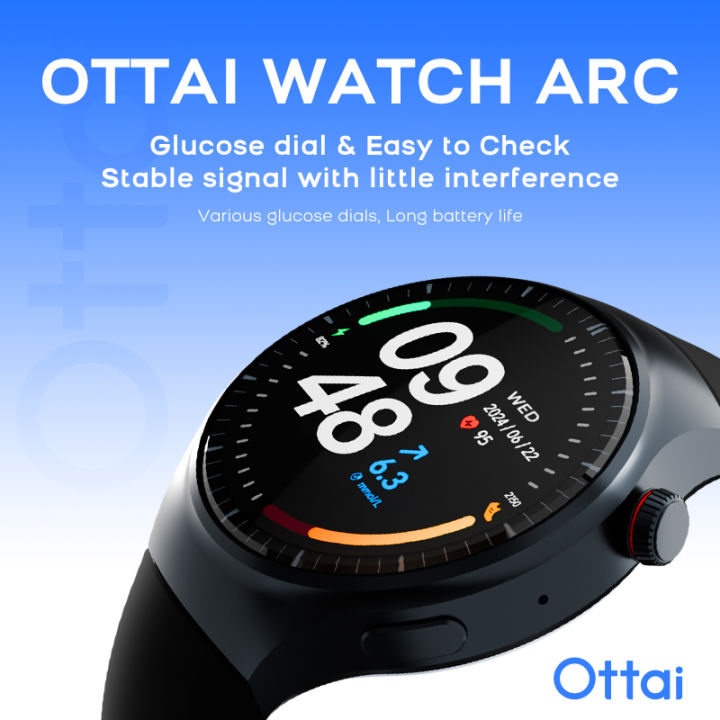 M8นาฬิกาสุขภาพอัจฉริยะ Ottai CGM เทอร์โมมิดตอร์สำหรับเด็กระดับน้ำตาลใน ...
