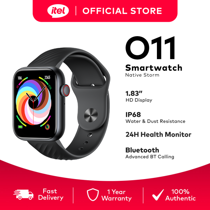 itel O11 Smart Watch Quby Edition | 1.83"Screen | Health Monitor ...