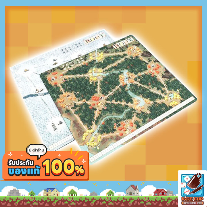Dice Cup: Root: Playmat Fall/Winter Board Game | Lazada.co.th