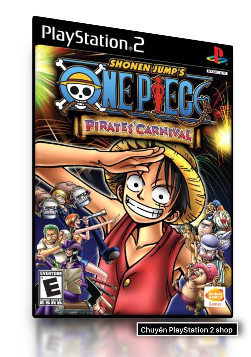 Đĩa game PS2, One Piece: Pirates' Carnival (đối kháng) cho máy game PS2 ...