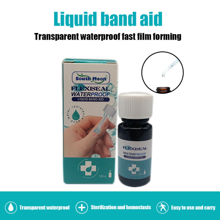 10 ml Waterproof Clear Invisible First Aid Liquid Bandage Disinfecting ...