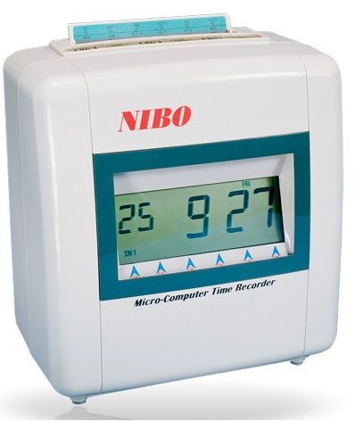 Nibo NE-3000 Bundy Clock (White) | Lazada PH