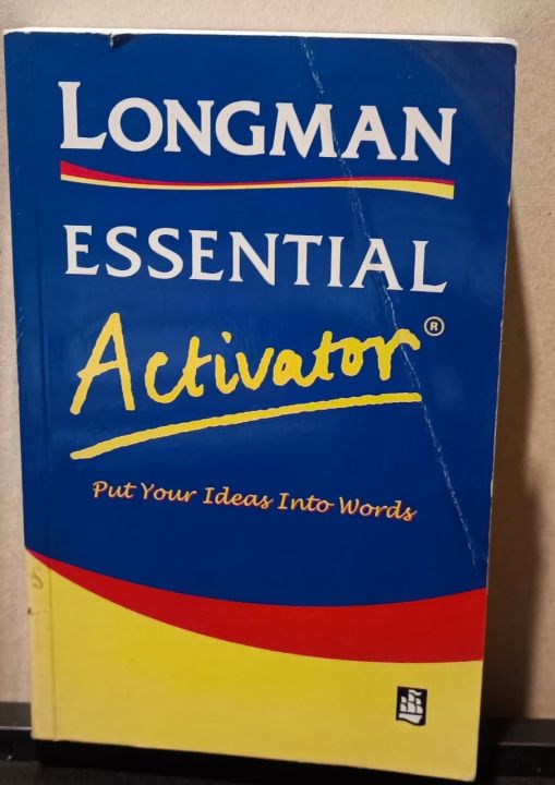 Dictionary ดิคชันนารี Longman Essential Activator โดย ผู้เขียน Longman ...