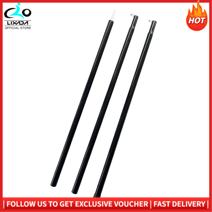 LIXADA SpliceType Tent Support Rod Beach Shelter Awning Poles Thicken ...