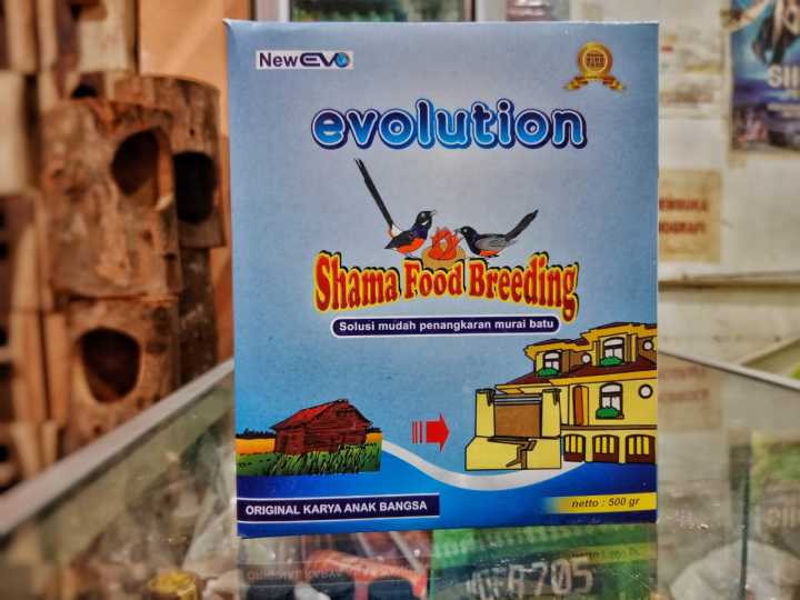 VOER EVOLUTION VOER EVO SHAMA FOOD BREEDING VOER UNTUK TERNAK MURAI ...
