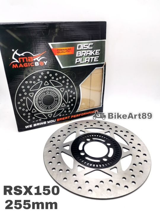 Front Disc Plate 4 hole Original Magic Boy 255mm RXS150 PNP Sport Rim ...