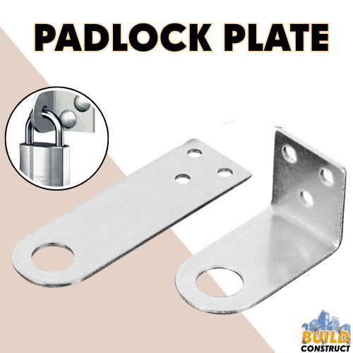 Padlock Eyes Plate Straight and Bend Buckle Galvanized Pad Lock Plate ...