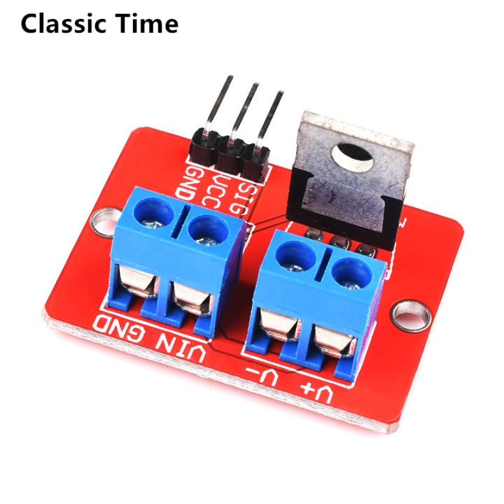 5pcs 0-24V Top Mosfet Button IRF520 MOS Driver Module For Arduino MCU ...