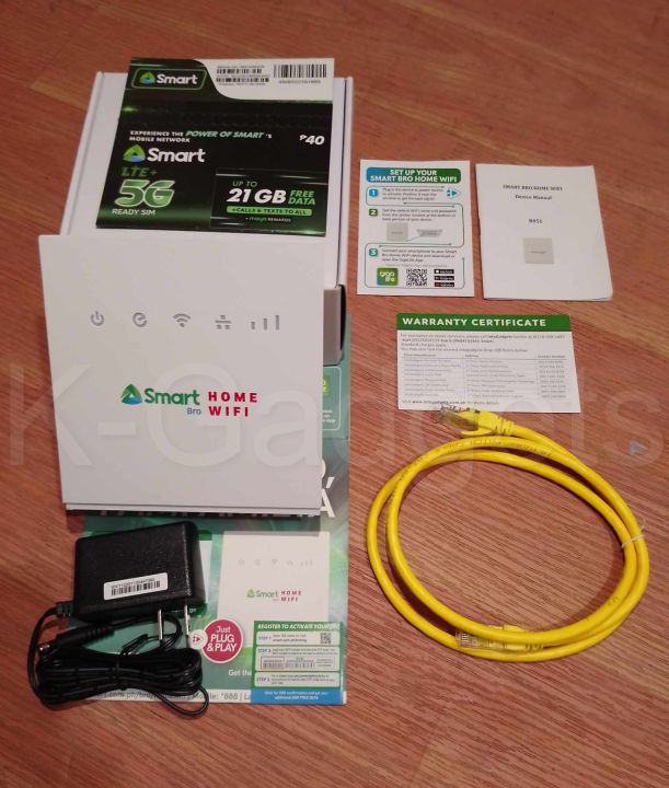 Model: Bootseven R051 , SMARTBRO Home Prepaid Wifi (CAT4) with SMART REGULAR SIM // OPENLINE ...