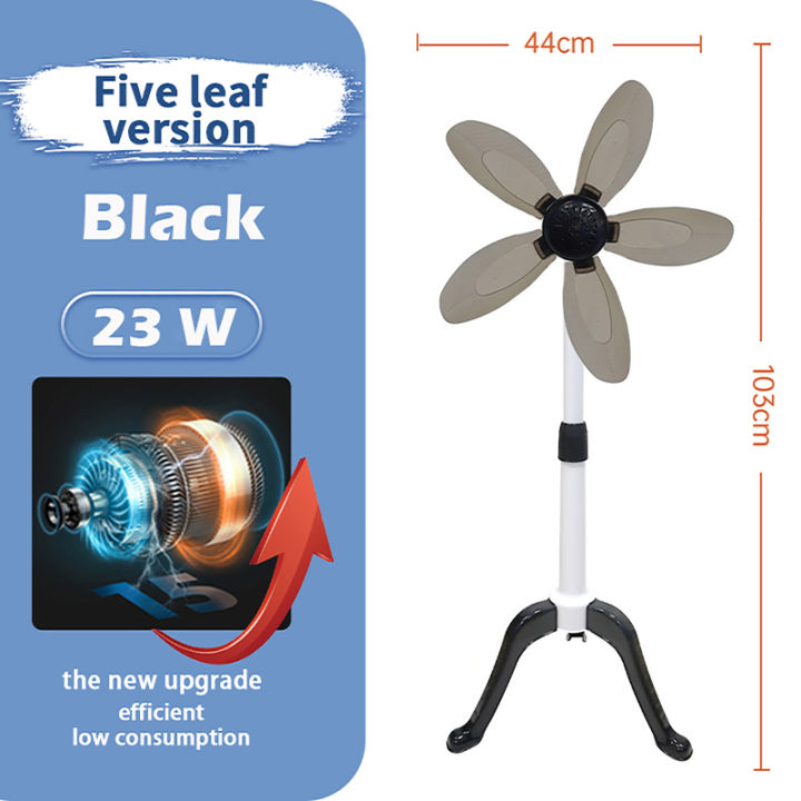 COD SYCAT 5 Blade Stand Fan Portable Floor Fan Foldable Stand Fan ...
