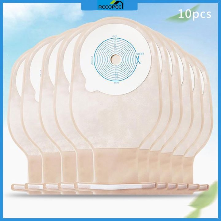 10 pieces colostomy bag medical type seal ostomy bag surgical bag ...