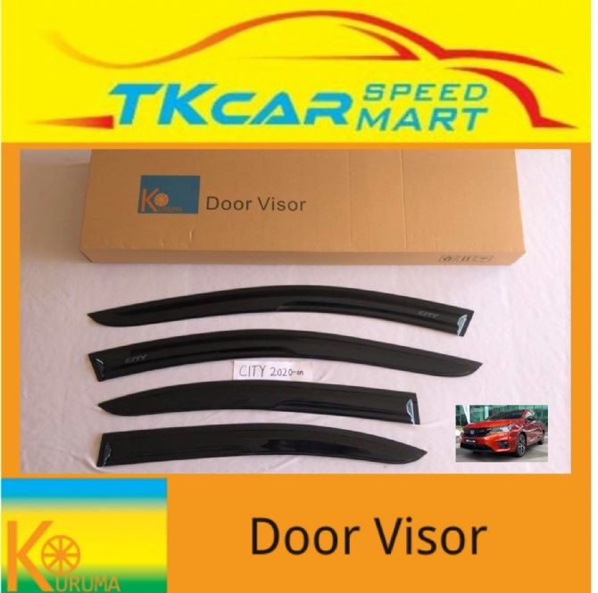 HONDA CITY 7TH GEN 2020-2021 MUGEN DOOR VISOR(8CM) | Lazada