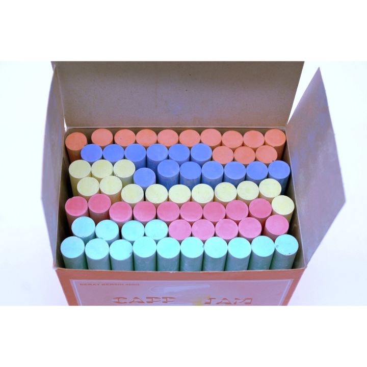 Cap Ketam Mixed Color Chalk (400g) | Lazada