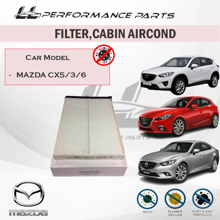 Cabin Air Filter For Mazda CX-5/Mazda 3/Mazda 6 Air Conditioner Filter ...