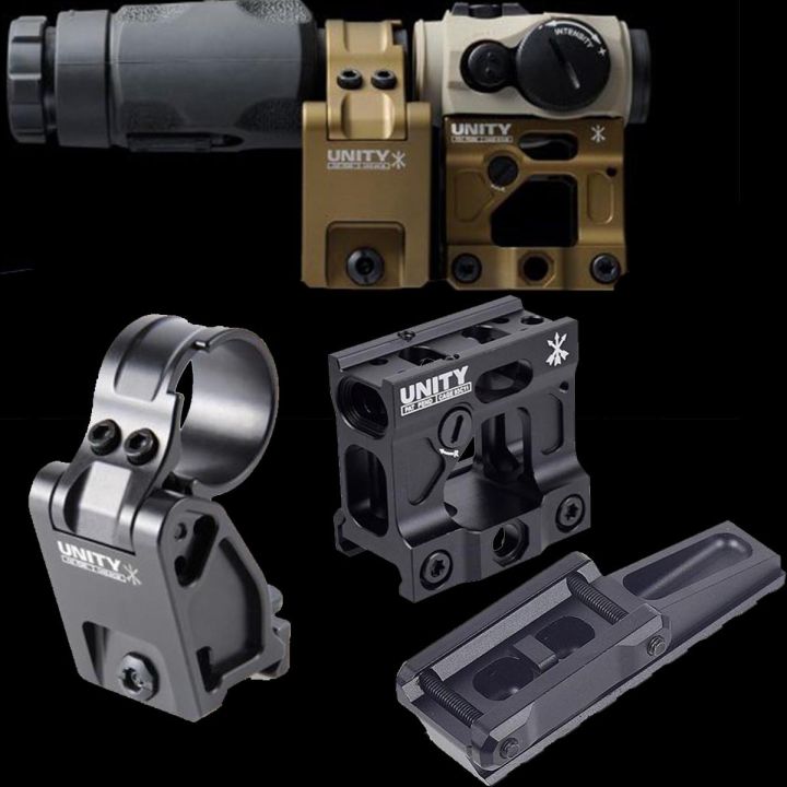 Tactical UNITY Fast FTC Mount For T01 T02 Aim G33 G43 Magnifier 1/3 ...