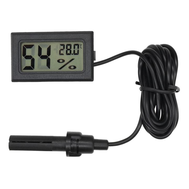 NEXA LCD Digital Thermometer Temperature Hygrometer Humidity Meter With ...