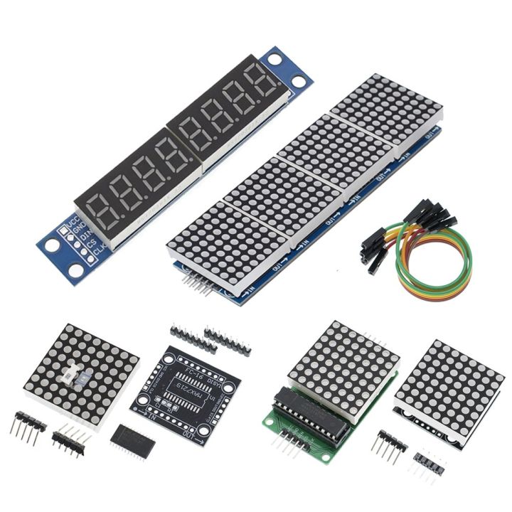 Max7219 Dot Matrix Module Microcontroller Display Module Mcu Led 7932