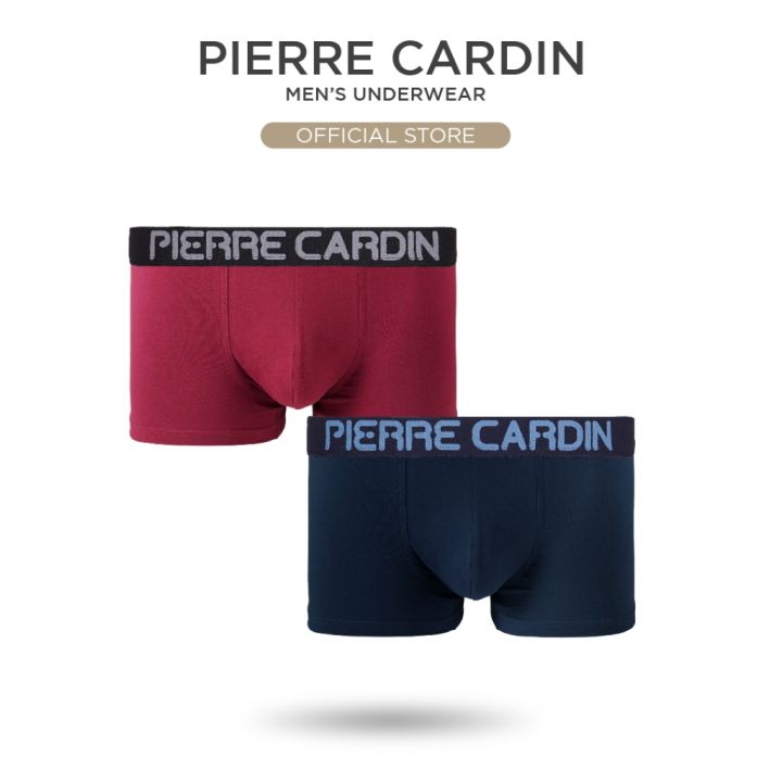 Pierre Cardin Underwear Cotton Spandex Trunk - Assorted Colour (2 Pcs ...