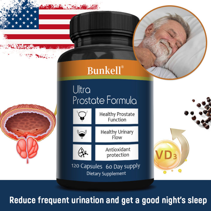 Bunkell Men's Health Supplement, Improves Prostate Health, Balances ...