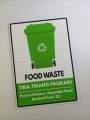 Garbage Bin Labels/Signs Waste Disposal Segregation Signs On Sintra ...