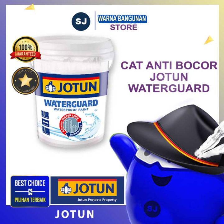 CAT ANTI BOCOR OUTDOOR JOTUN WATERGUARD GALON / WATERPROOFING ANTI ...