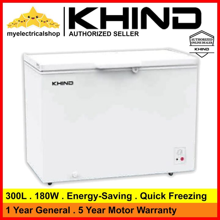Khind FZ295 Chest Freezer (295L) | Lazada