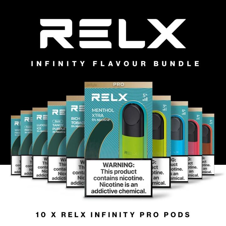 Relx Infinity and Essentials pods single pcs pod refill Ready Stock ...