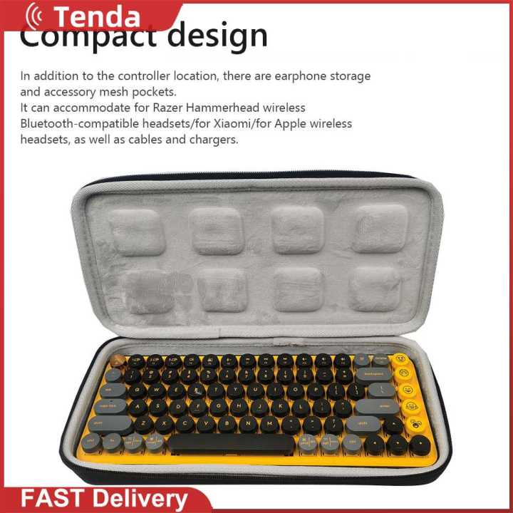 Portable Waterproof EVA Storage Organizer Pouch POP Keys Wireless ...