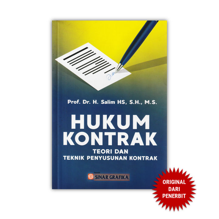 Hukum Kontrak: Teori dan Teknik Penyusunan Kontrak | Lazada Indonesia Hukum Kontrak: Teori dan Teknik Penyusunan Kontrak | Lazada Indonesia