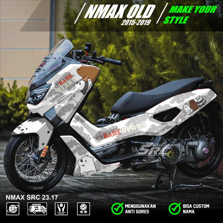 Decal Sticker Stiker Yamaha Nmax 2016 2017 2018 2019 Full Body FullBlok ...