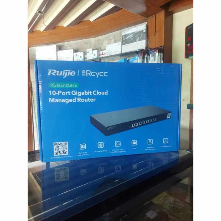 Ruijie RG-EG310GH-E 10-Port Gigabit Cloud Managed Route | Lazada PH
